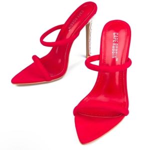 Cape Robbin | Shoes | Cape Robbin Red Spruce Heel Nwt | Poshmark